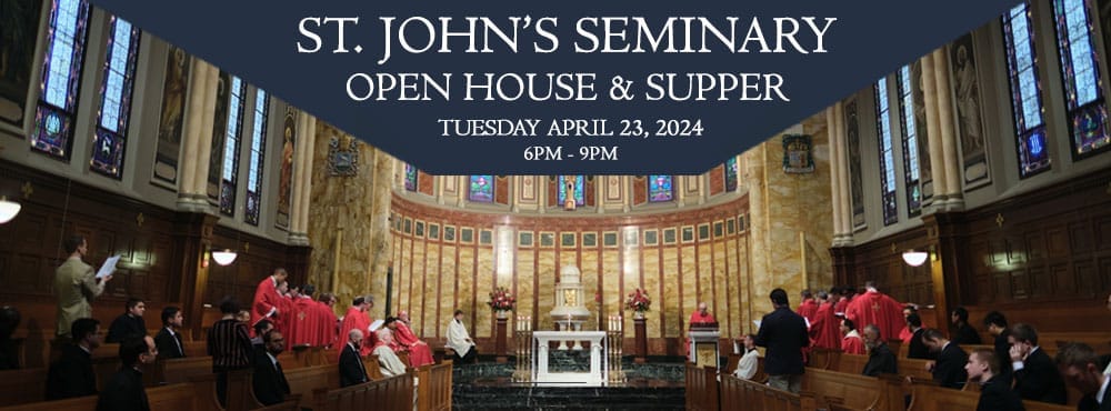 St. John's Seminary Open House & Supper - Vocations Boston